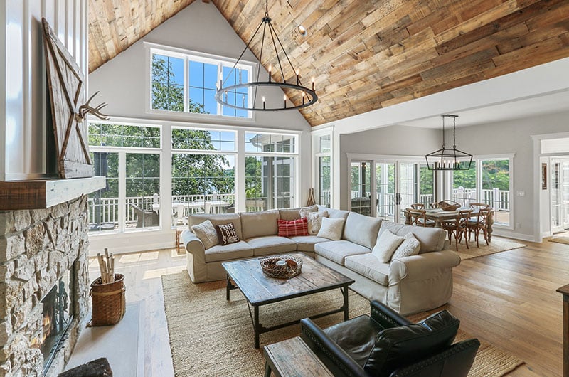 Luxury Ranch Lake Home Design & Construction | Elkhorn WI